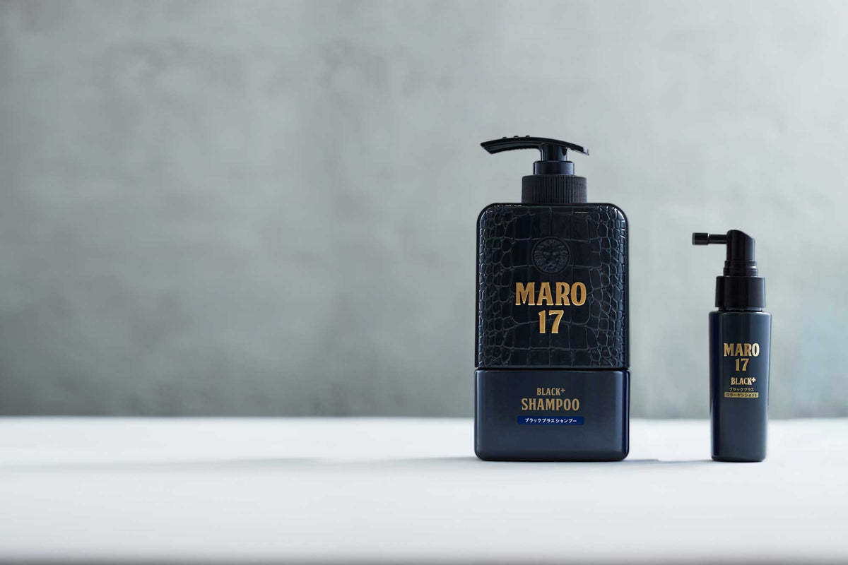 MARO Men's Advanced Hair Care | Anti-Gray, Fuller Hair & Scalp Detox
